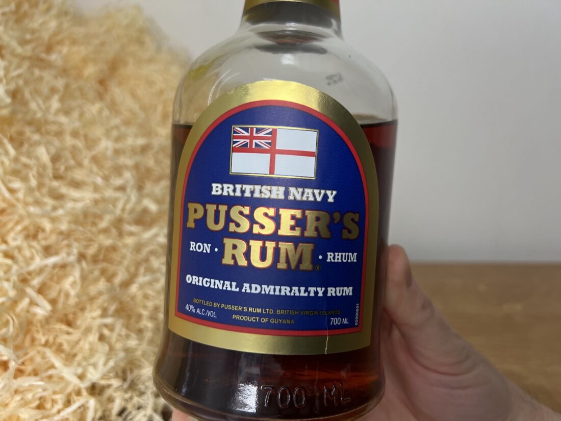 Pusser's British Navy Admirality Blue Label Rum - ceny + ako chutí