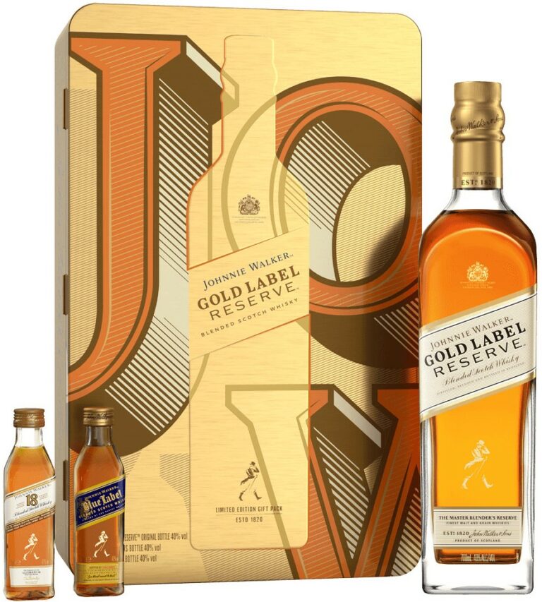 Johnnie Walker Gold Label Reserve 40% 0,7 l + Johnnie Walker Blue Label ...