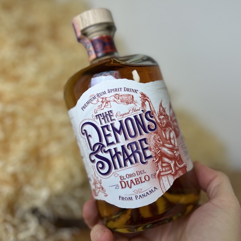 The Demon's Share El Oro del Diablo - 3 ročný lacný sladký rum